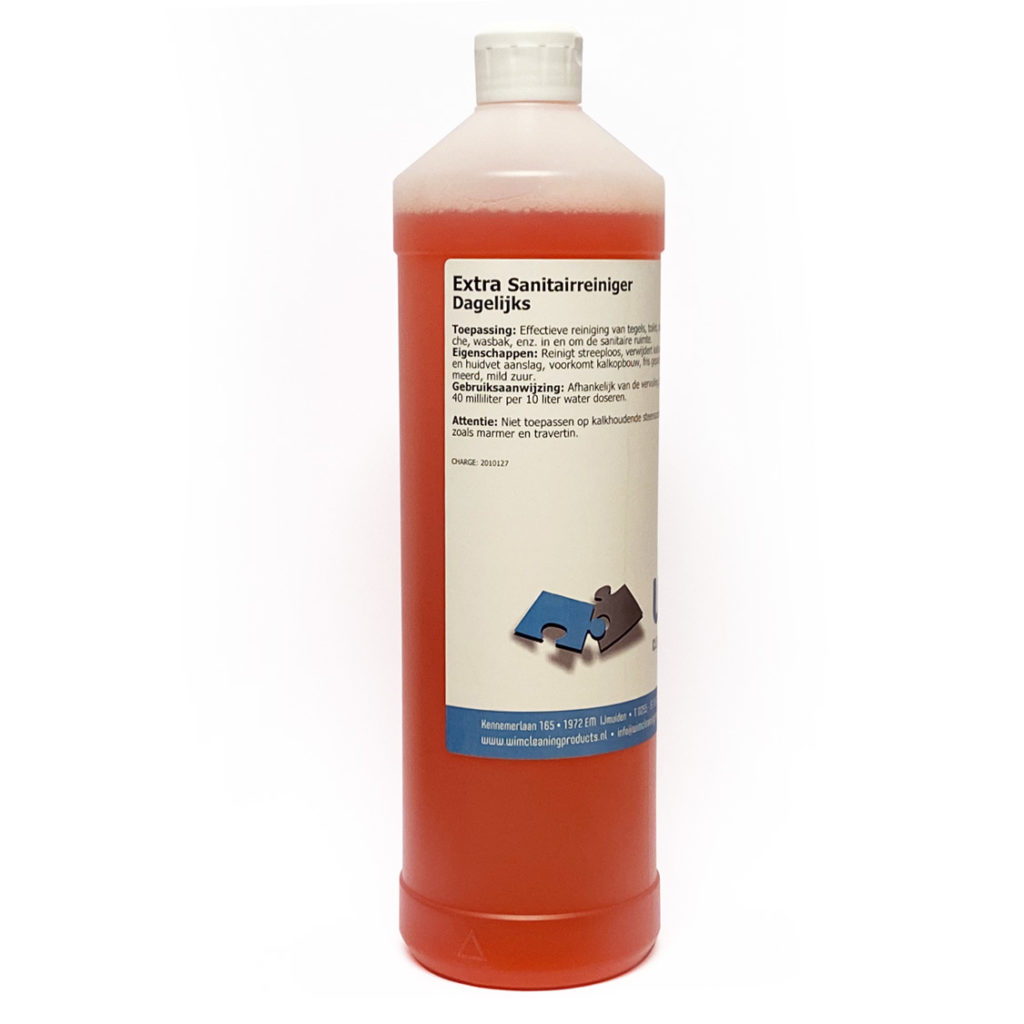 Extra Sanitair Reiniger Dagelijks - WIM Cleaning Products